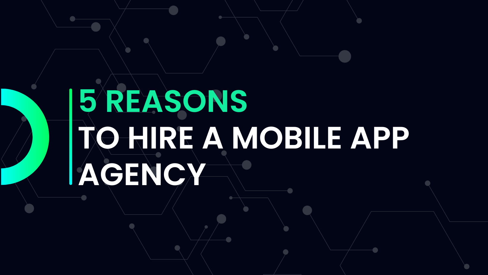 F3 Software • 5 Reasons to Hire a Mobile App Agency Instead of Building ...