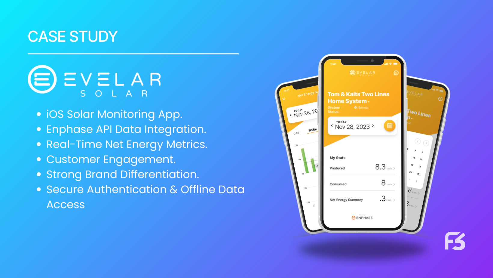 F3 Software • Case Study: Evelar Solar